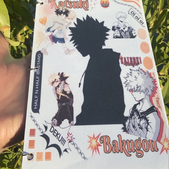 Other | Bakugou Katsuki 6 Page Laminated Notebook | Poshmark